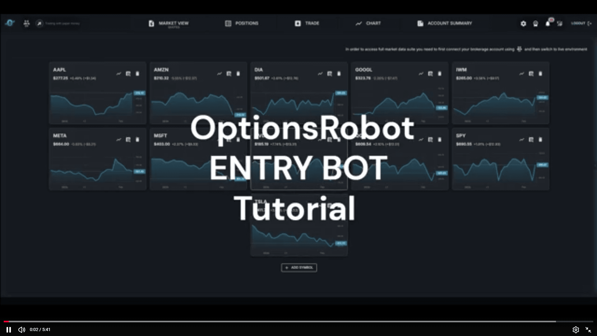 OptionsRobot Website